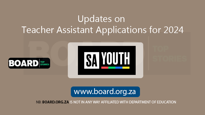 Updates on Teacher Assistant Applications for 2024 - Board